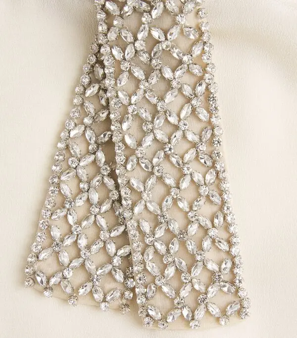 Valentino Garavani Silk Embroidered Top
