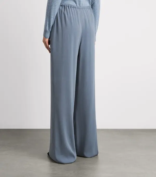 Agnona Drawstring Wide-leg Sweatpants