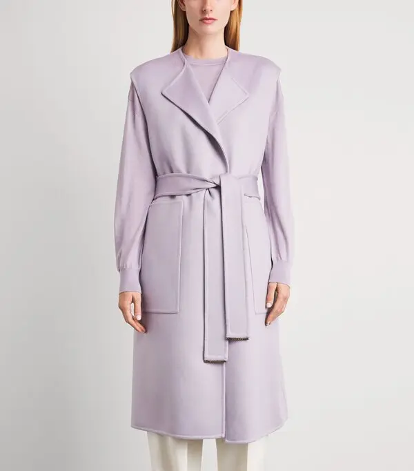 Agnona Cashmere Belted Coat