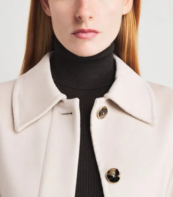 Agnona Wool-silk-cashmere Rollneck Sweater