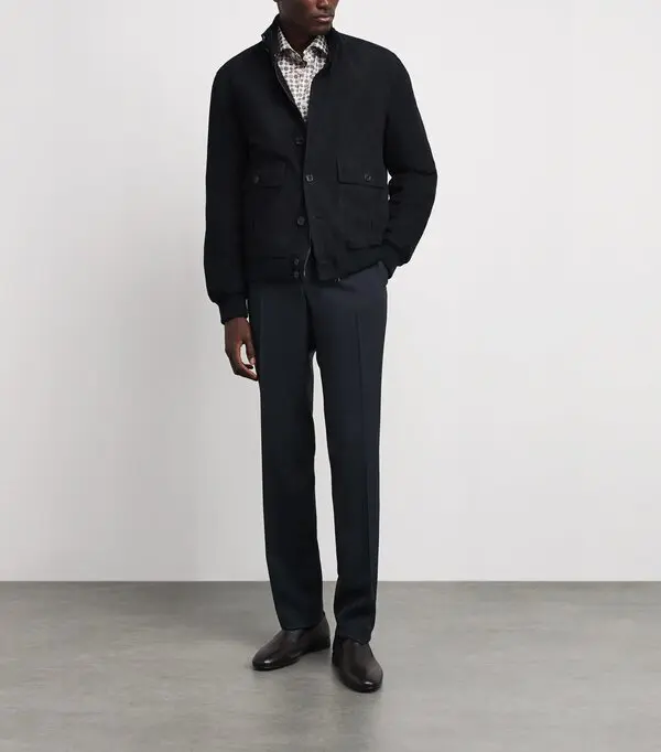 Eton Signature Twill Geometric Shirt