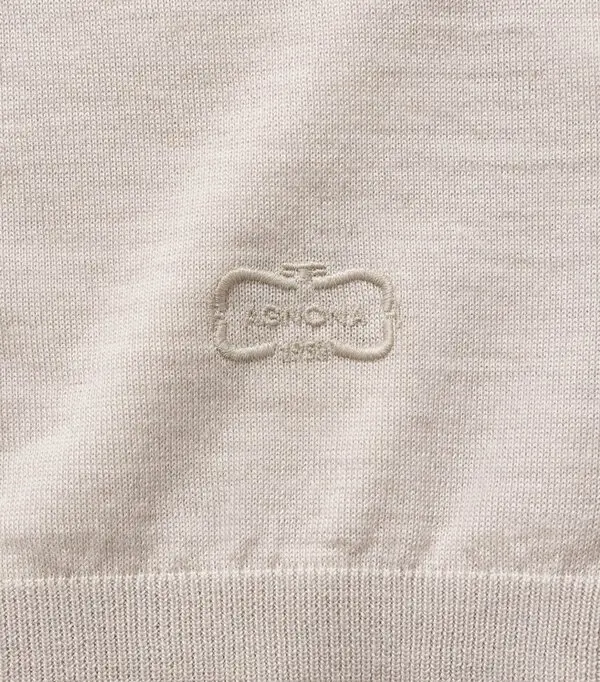 Agnona Wool-silk-cashmere Scoop-neck Sweater