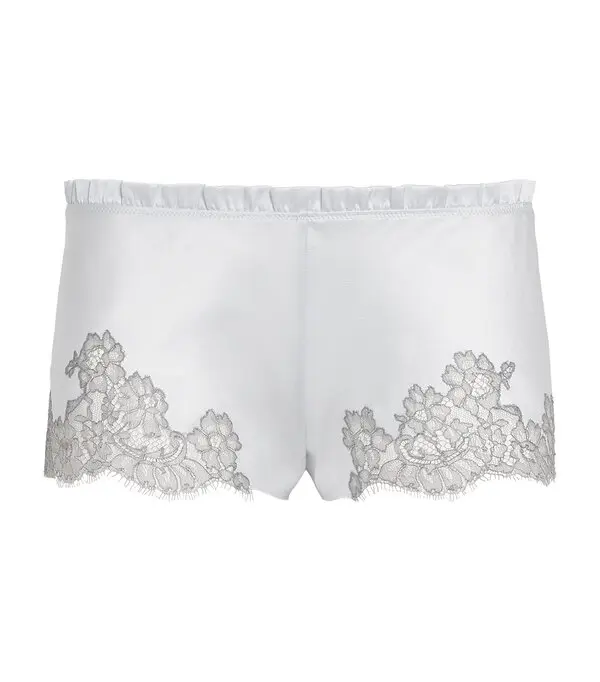 Carine Gilson Silk Cérès Pyjama Shorts