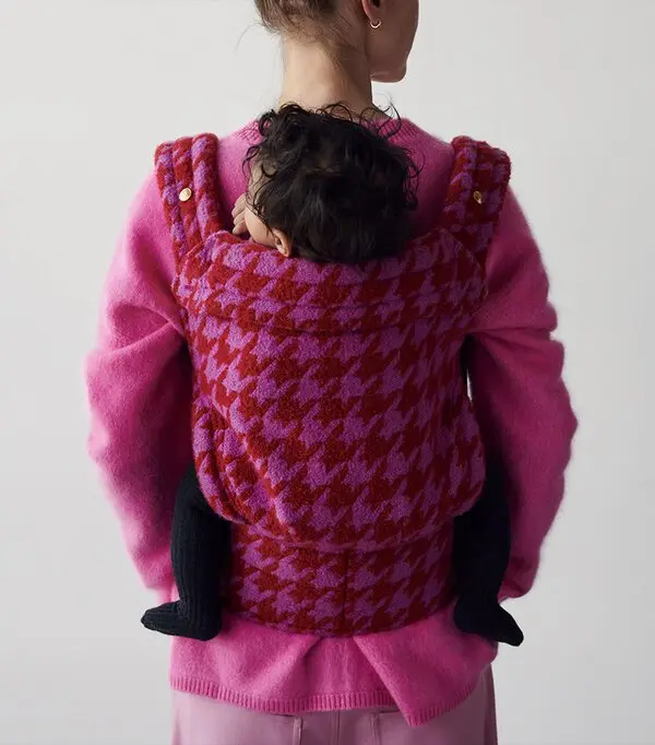 ARTIPOPPE Cashmere-cotton-silk Zeitgeist Java Baby Carrier