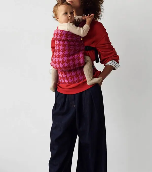 ARTIPOPPE Cashmere-cotton-silk Zeitgeist Java Baby Carrier
