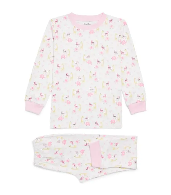 KISSY KISSY Pima Cotton Printed Pyjama Set - Pink