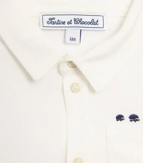 TARTINE ET CHOCOLAT Cotton Embroidered Shirt