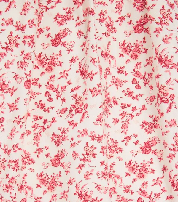 TARTINE ET CHOCOLAT Cotton Floral Dress - Ivory