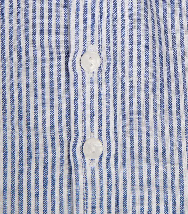TARTINE ET CHOCOLAT Linen-cotton Stripe Shirt