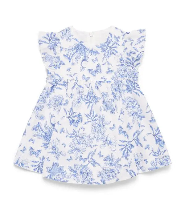 TARTINE ET CHOCOLAT Cotton Printed Dress - Blue