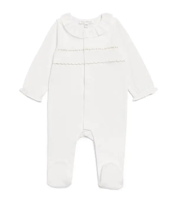 TARTINE ET CHOCOLAT Cotton Embroidered All-in-one