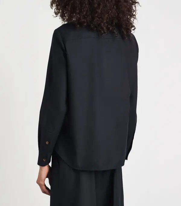 Lafayette 148 New York Wool Shirt