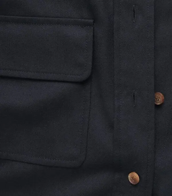 Lafayette 148 New York Wool Shirt