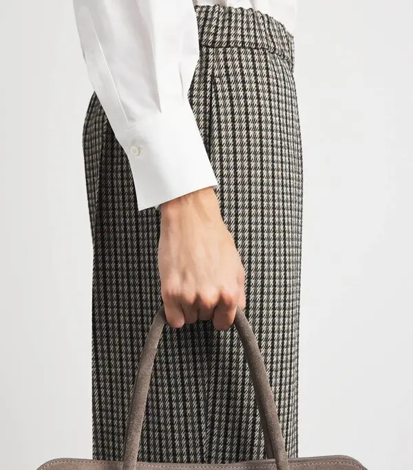 Fabiana Filippi Houndstooth Tailored Trousers