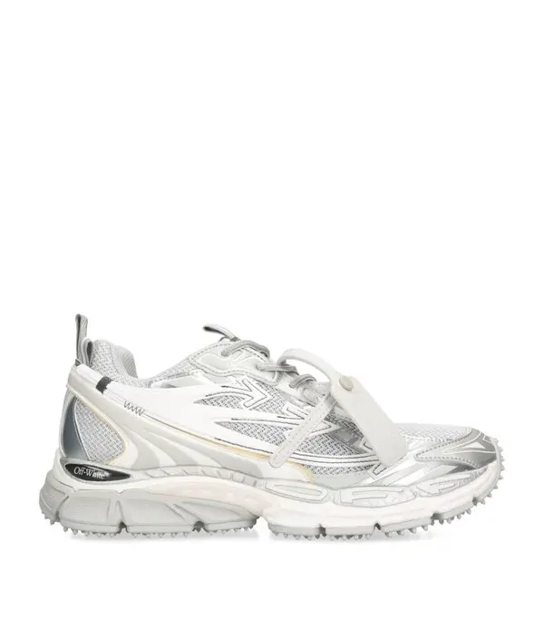 Off-White Be Right Back" Sneakers - Silver