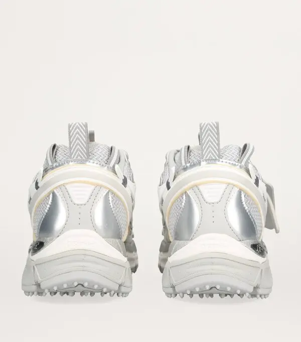 Off-White Be Right Back" Sneakers - Silver