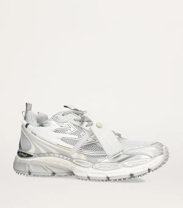 Off-White Be Right Back" Sneakers - Silver