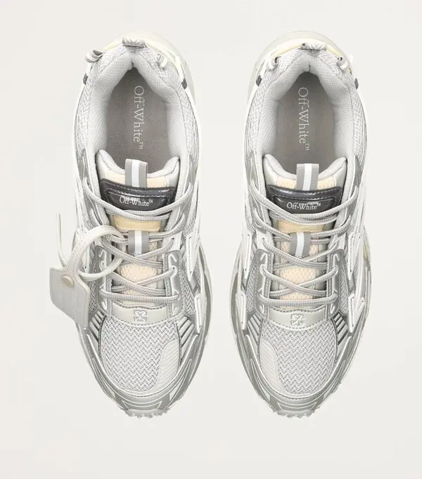 Off-White Be Right Back" Sneakers - Silver