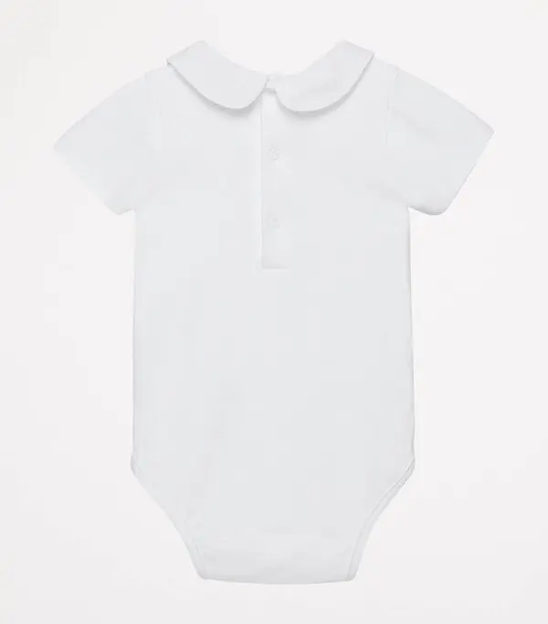 Trotters Embroidered Duck And Bunny Bodysuit