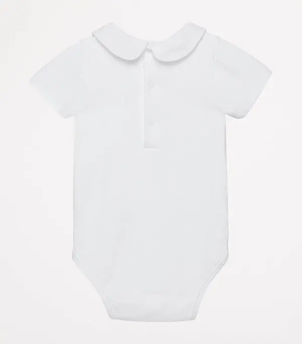 Trotters Embroidered Duck And Bunny Bodysuit