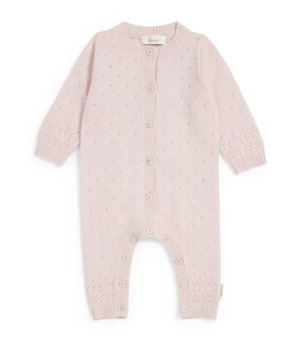 Harrods Cashmere Playsuit - Pink