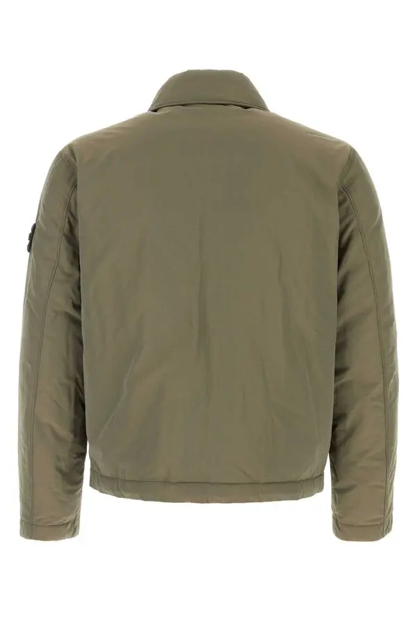Stone Island Padded Down Jacket - Green