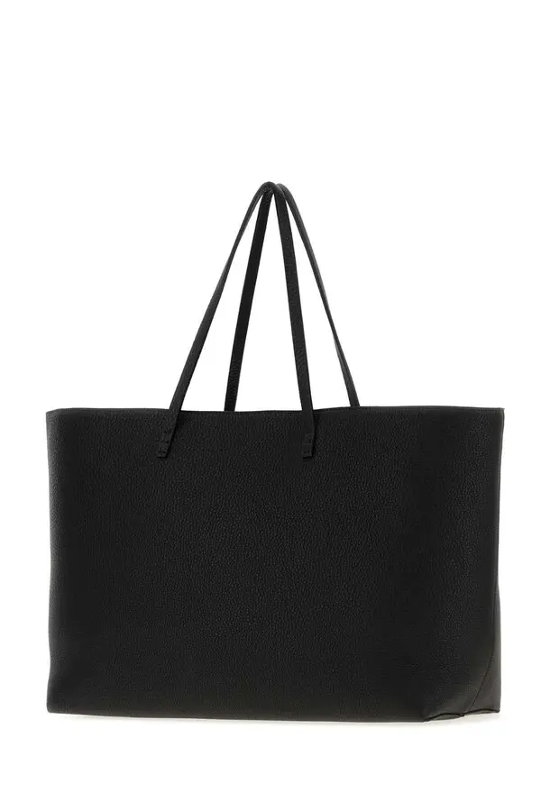 Fendi Leather Medium Roll Shopping Bag