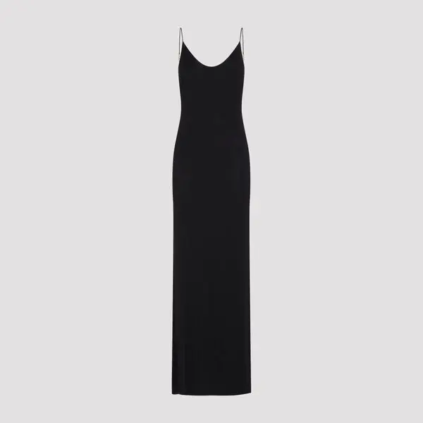 Saint Laurent Long Viscose Dress For