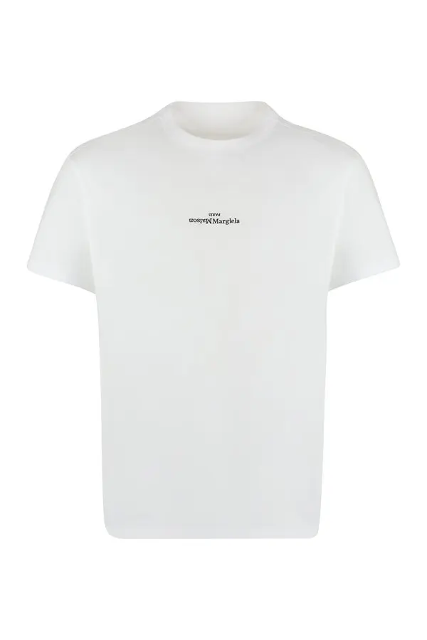 MAISON MARGIELA Logo Cotton T-shirt