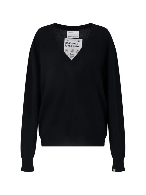 Extreme Cashmere V-neck Cashmere Sweater - Black