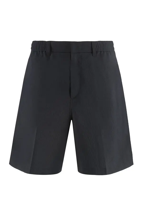 Emporio Armani Techno Fabric Bermuda Shorts