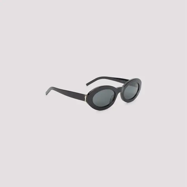 Saint Laurent M136 Acetate Sunglasses - Black