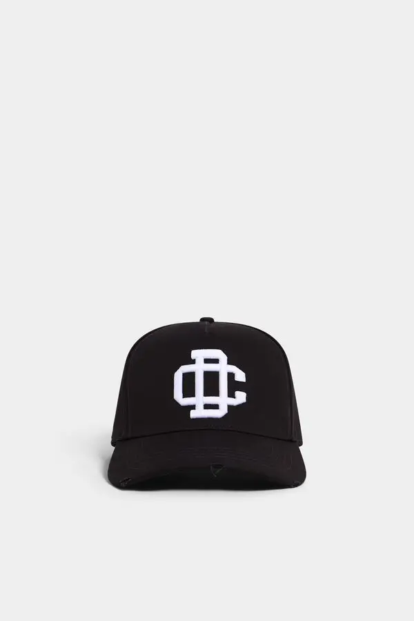 Dsquared2 Embroidered Logo Baseball Cap - Black