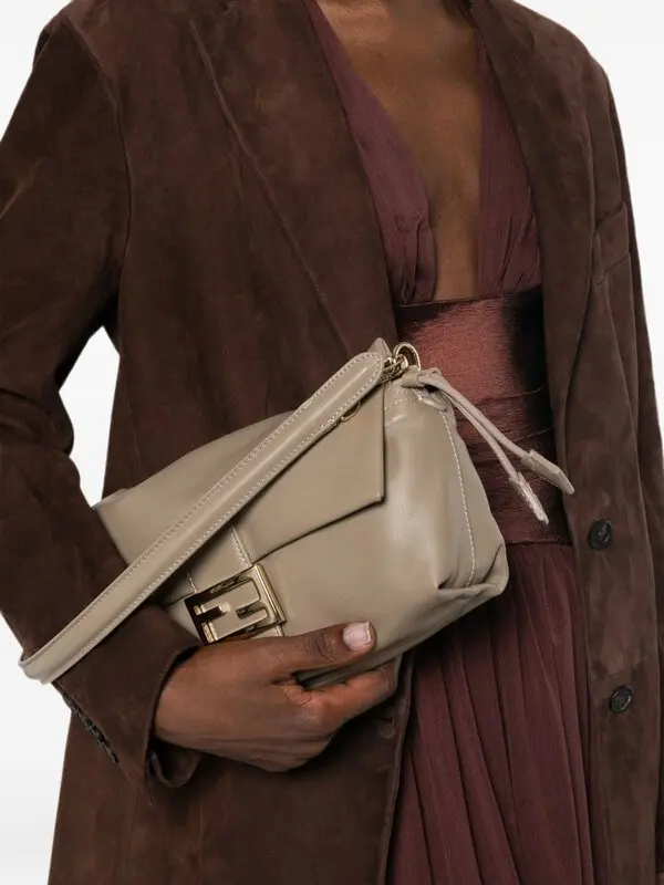 Fendi Baguette Medium Leather Handbag