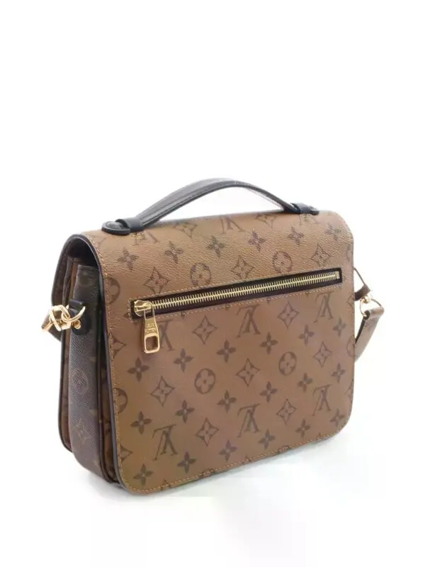 LOUIS VUITTON Mm Pochette Metis Monogram Reverse Shoulder Bag - Brown