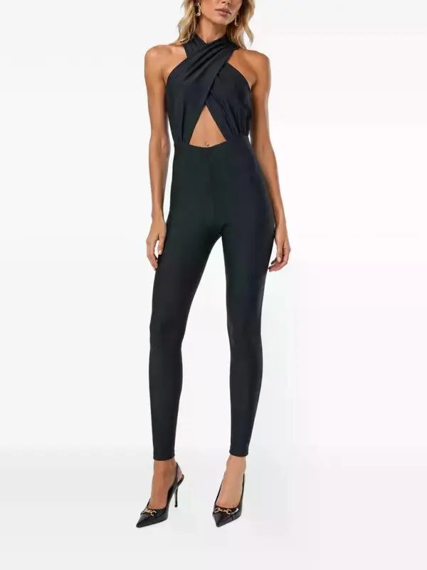 Andamane Halterneck Cut-out Jumpsuit