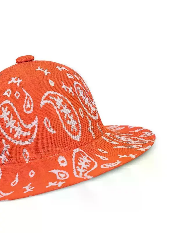 KANGOL Paisley Pattern Bucket Hat - Orange