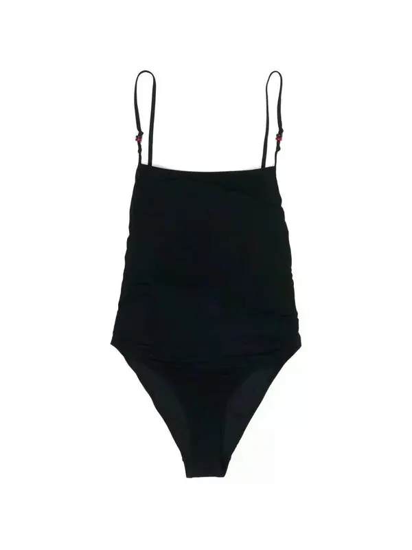 Bimba Y Lola Swimsuit With Beads - Black