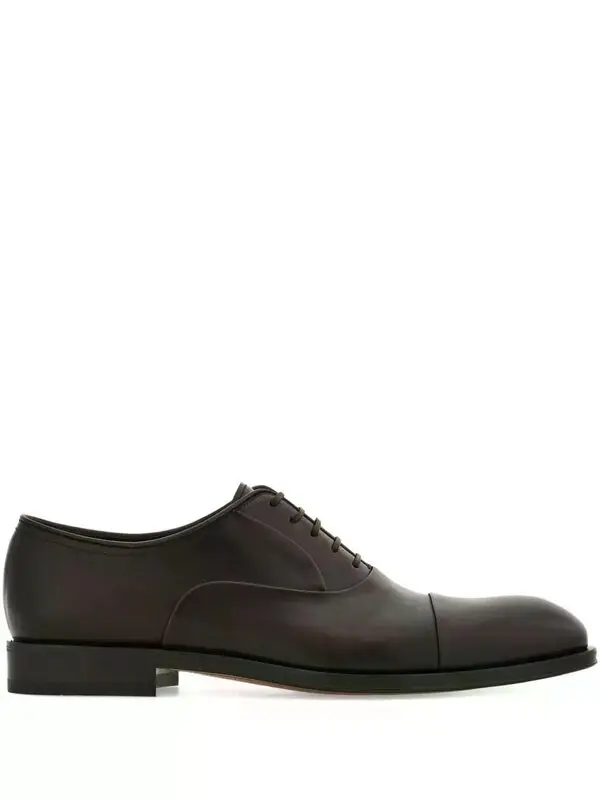 FERRAGAMO Leather Oxford Shoes