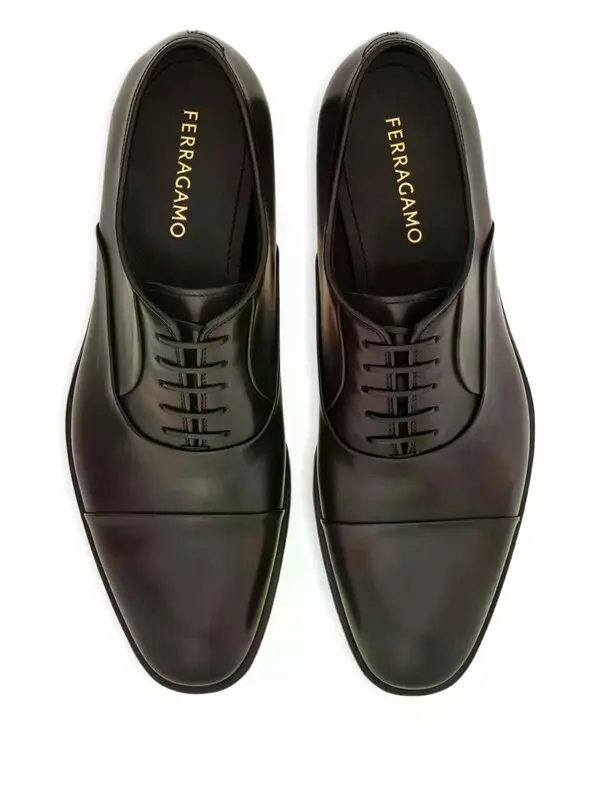 FERRAGAMO Leather Oxford Shoes