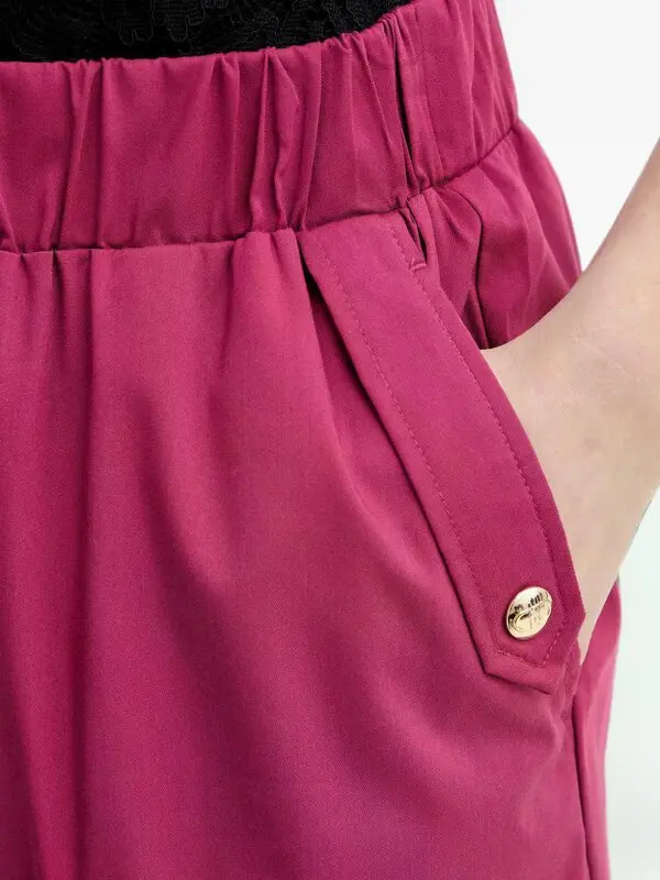 Liu Jo Button-detail Trousers