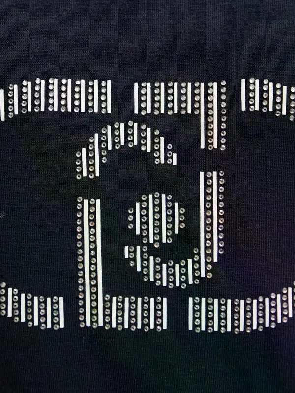 Liu Jo Embellishment V-neck Top