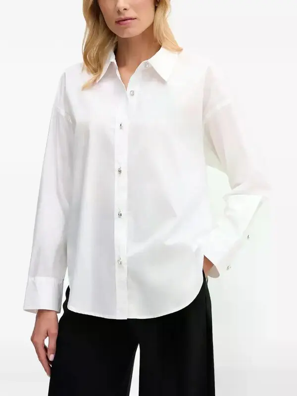 Dkny Jewel Button Shirt