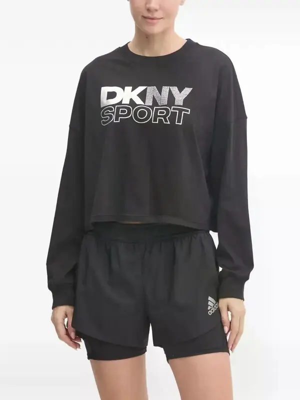 Dkny Drop-shoulder Long-sleeve T-shirt