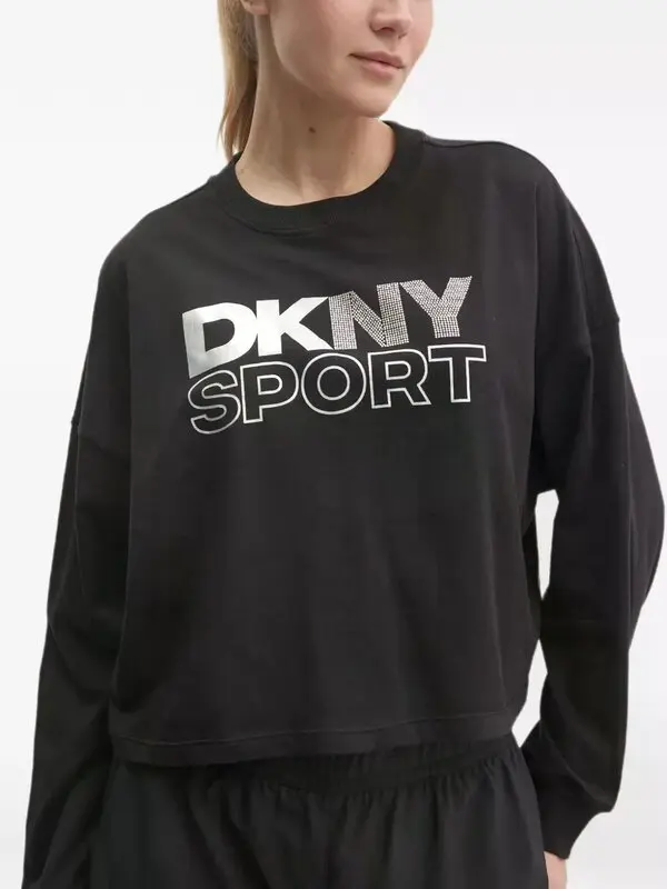 Dkny Drop-shoulder Long-sleeve T-shirt