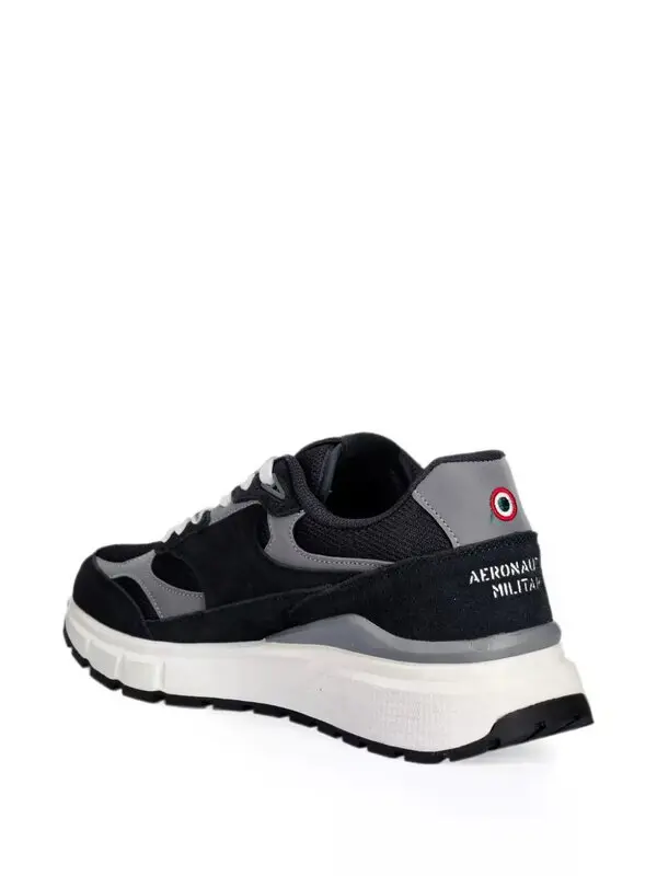 AERONAUTICA MILITARE Embroidered Logo Sneakers