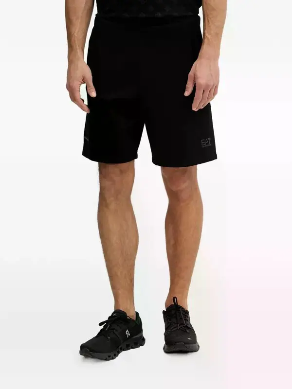EA7 Logo-print Shorts