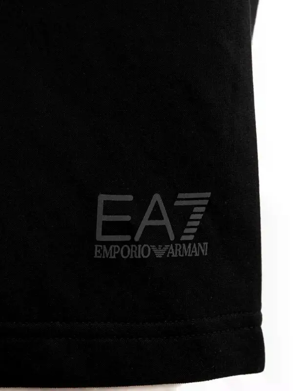 EA7 Logo-print Shorts