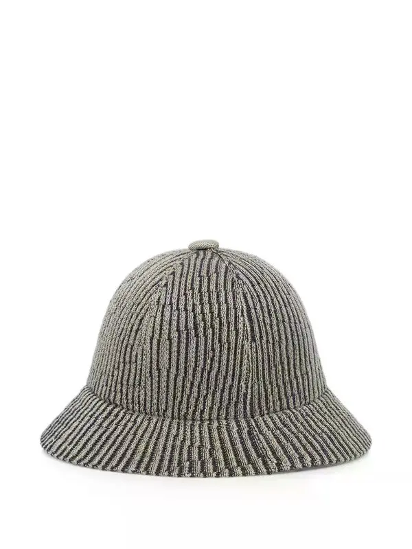 KANGOL Logo-appliqué Striped Bucket Hat