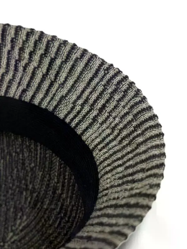 KANGOL Logo-appliqué Striped Bucket Hat